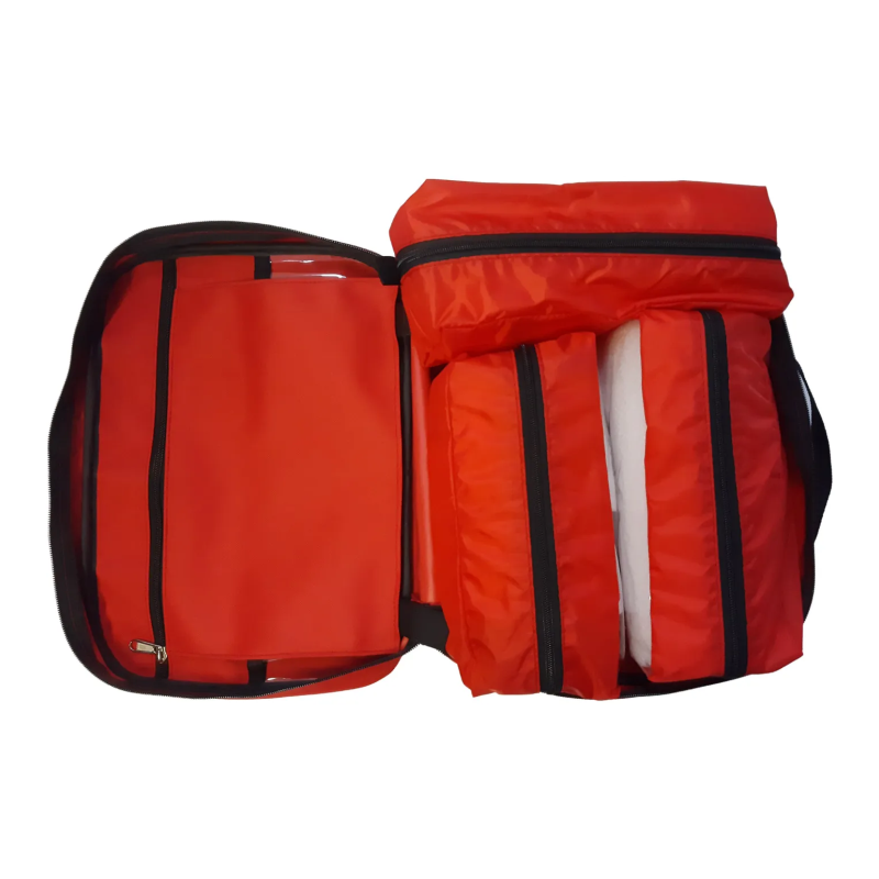 AmbuPac (ALS) Jump First Aid Bag – Advanced Life Support EMS Bag ...
