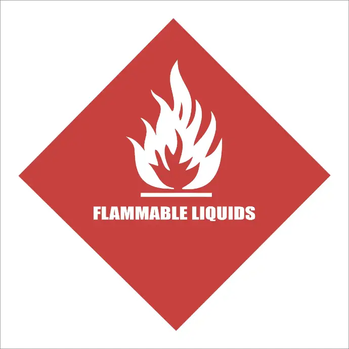 FR10 - Flammable Liquid Safety Sign | Safety Signs & Equipment