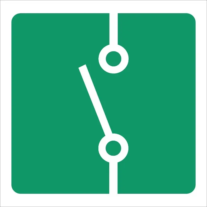 GA16 - Electric Isolator Switch Sign | Safety Signs & Equipment