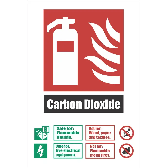 FR37 - Carbon Dioxide Safety Sign | Safety Signs & Equipment