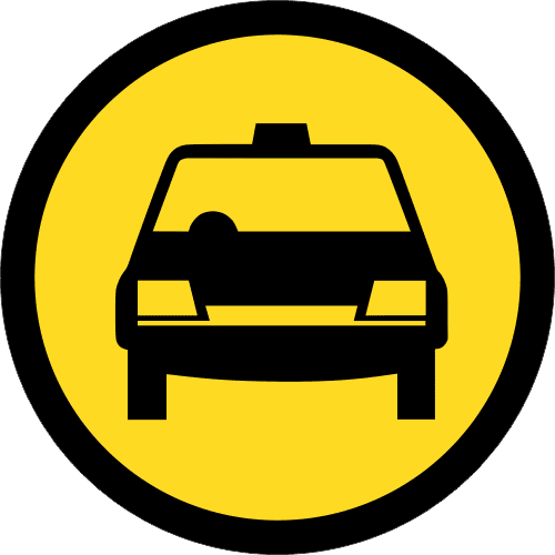 TR118 - Temporary Taxis Only Road Sign | Safety Signs & Equipment
