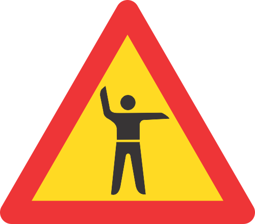 TW304 - Temporary Traffic Control Ahead Road Sign | Safety Signs ...