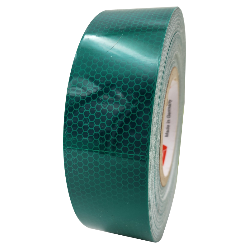 Vehicle Conspicuity Tape (Prismatic) - 50m Roll - Green | Safety Signs ...