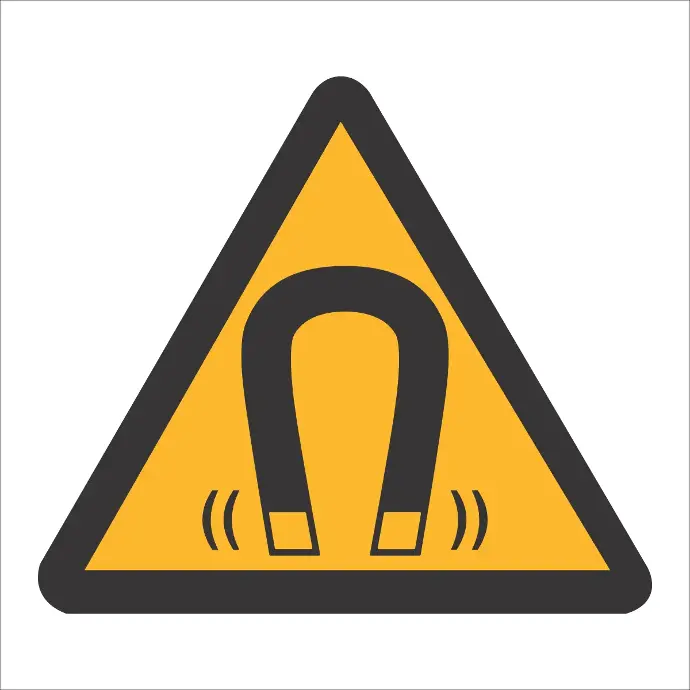 Magnetic Hazard Sign - HZ15