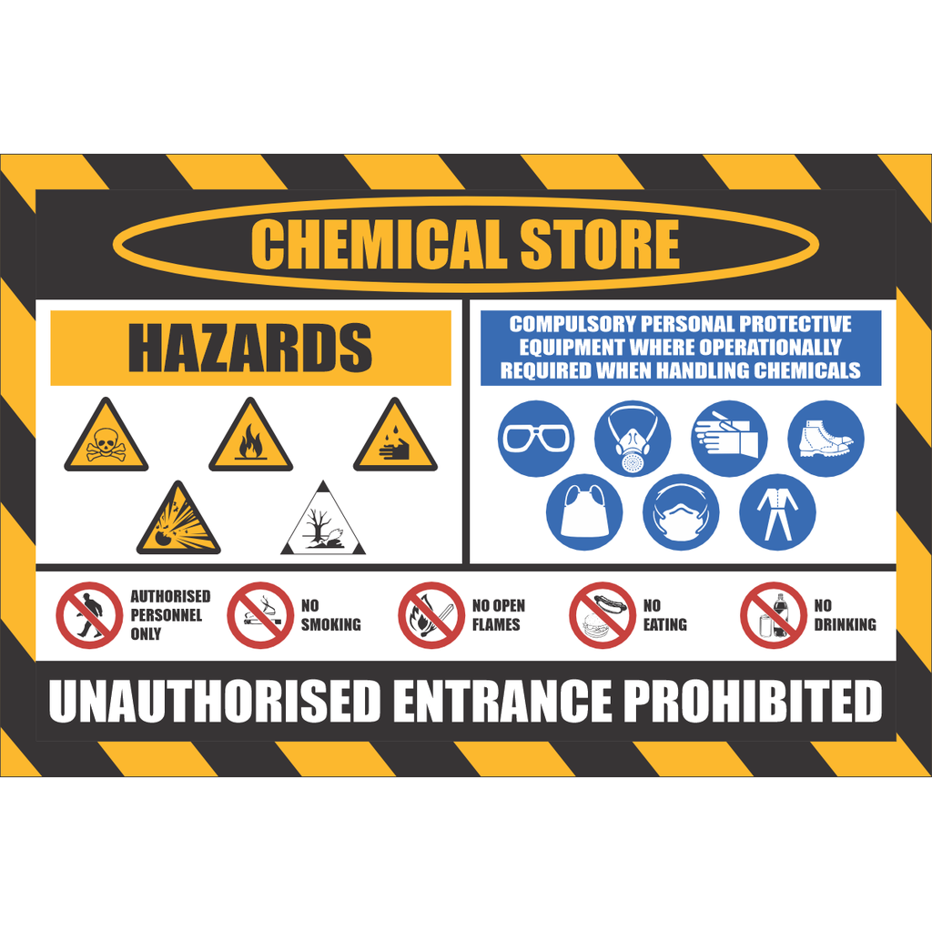 Chemical Store Sign - WF46