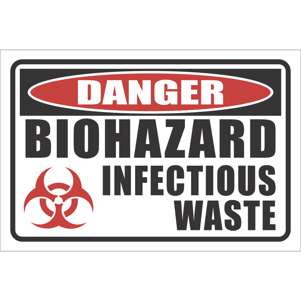 Danger Biohazard Sign - DG42