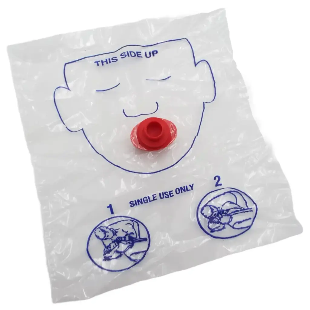 CPR Mouthpiece with Plastic Skirt | Essential First Aid Tool